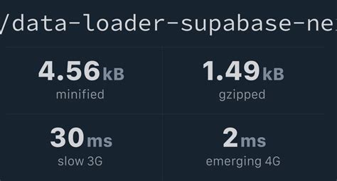 Makerkitdata Loader Supabase Nextjs Bundlephobia