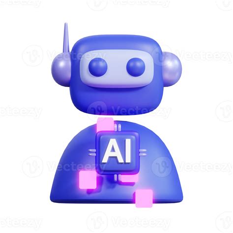 Artificial Intelligence 3d Icon 27193097 Png