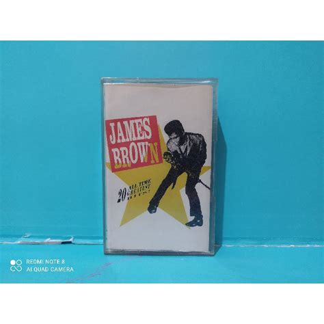 Jual Kaset Pita James Brown 20 All Time Greatest Hits Shopee