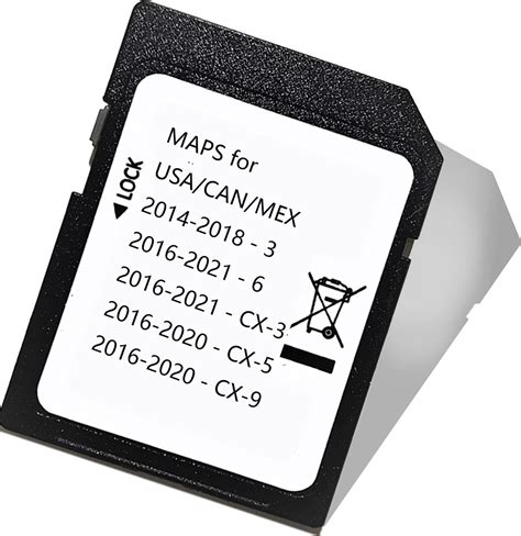 Amazon Latest Navigation SD Card Compatible With Ma Da 3 6 CX 3 CX