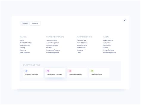 Day 1170Mega Menu UI Design Behance