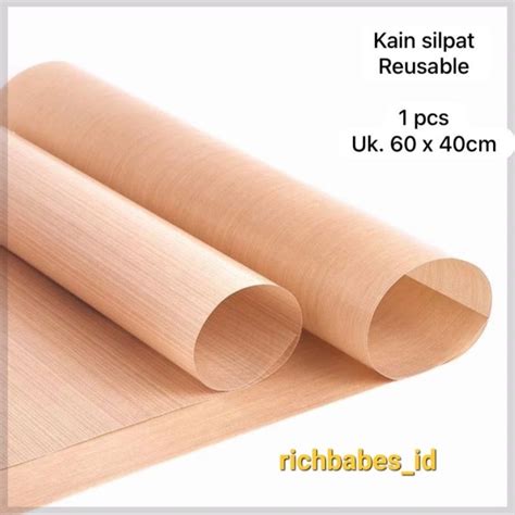 Jual Kain Silpat Kertas Roti Alas Panggang Oven Loyang Baking Sheet