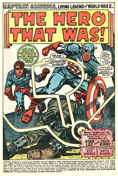 Captain America Vol 1 109 Gallery Comic Book Art Wiki Fandom
