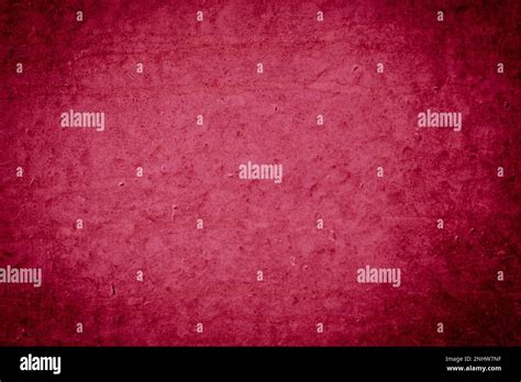 Grungy Red Concrete Wall Texture Background From High Detailed
