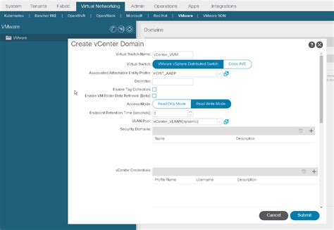 Lab 10 Integrate Apic With Vcenter Using Vmware Vds Dclessons