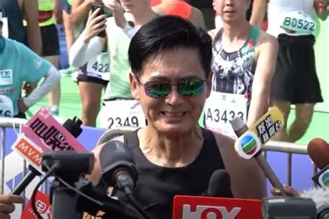 Chow Yun Fat 68 Not Satisfied With Completing Half Marathon In 2hr