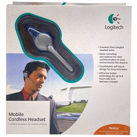 Blazing Auctions NIB Logitech Mobile Cordless Headset