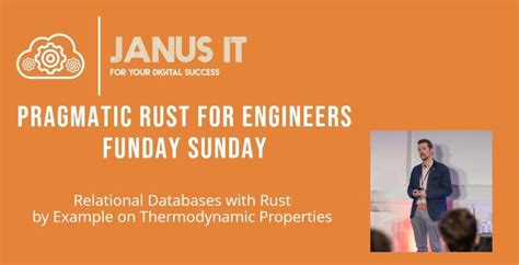 Tim Janus On Linkedin Rustlang Livecoding Softwareengineering Databasemanagement