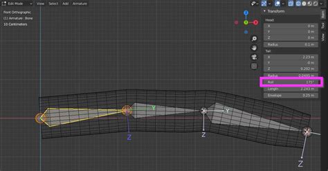 How Do I Rotate The Bones Blender Stack Exchange