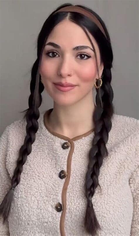 Easy Headband And Braids Hairstyle Upstyle