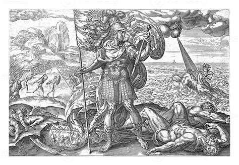 The Roman Empire Johannes Wierix After Gerard Van Groeningen 1559
