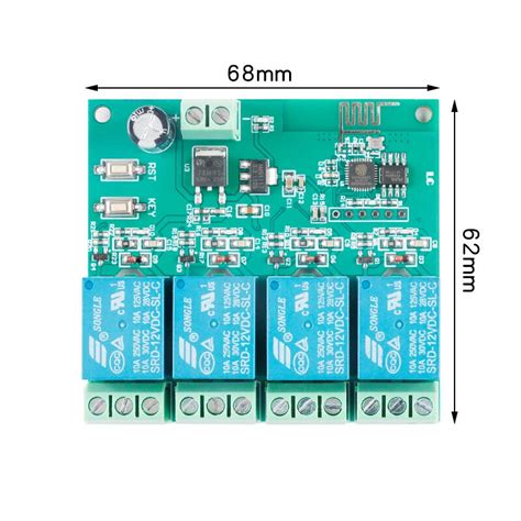 Esp Wifi Channel Relay Module Dc V For Iot Home Phone App