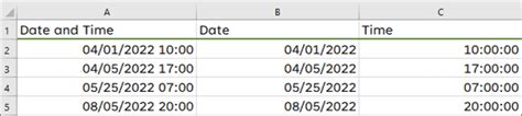 How To Separate Date And Time In Excel Easy Ways