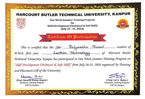 Priyanshu Tiwari On Linkedin Skilldevelopment Continuouslearning Trainingandplacementcell