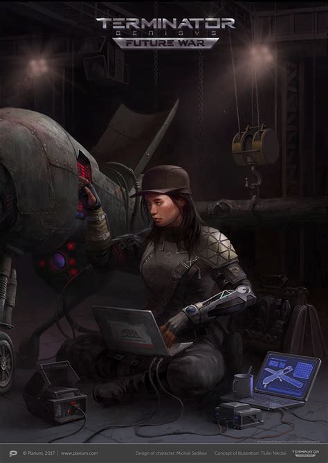 Concept Art For Game Terminator Genisys Future War Behance
