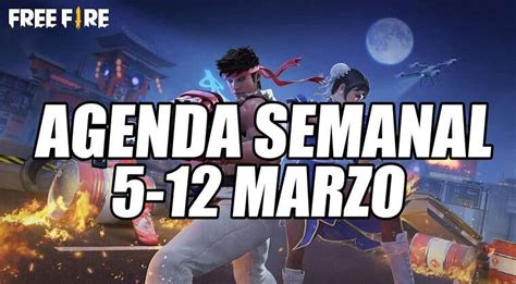 Free Fire Nueva Agenda Semanal 28 Noviembre 5 Diciembre Y Todas Las