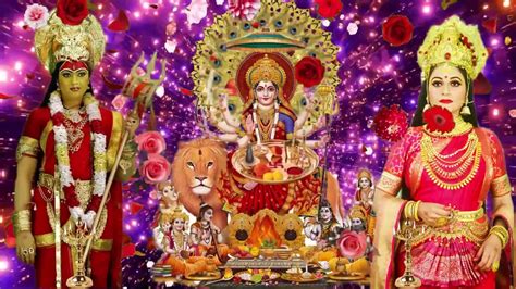 नवरात्री स्पेशल देवी भजन लाल फूलों की आई है बहार मैया तेरे मंदिर में