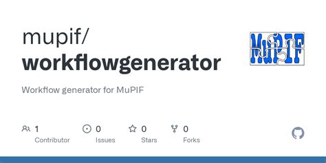 GitHub Mupif Workflowgenerator Workflow Generator For MuPIF