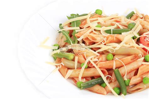 甜点意大利面加番茄酱和蔬菜高清图片下载 正版图片322096430 摄图网