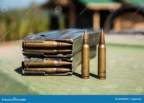 Bullet Stock Image Image Of Clip Explode Fire Firearm 28548955