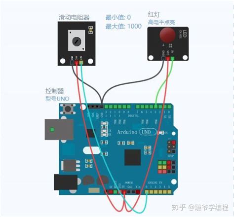 「雕爷学编程」arduino动手做（7）——旋转电位器模块 知乎