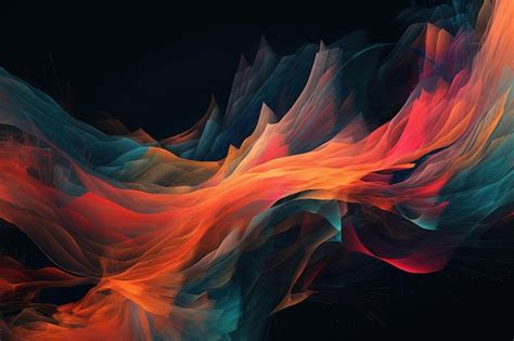 premium ai image abstract backgrounds generative ai
