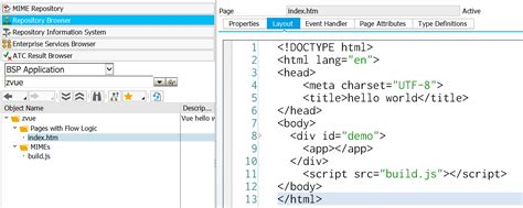 step by step to run vue application in bsp sap blogs