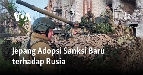 Jepang Adopsi Sanksi Baru Terhadap Rusia