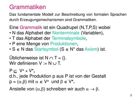 Ppt Formale Sprachen Powerpoint Presentation Free Download Id 5345629