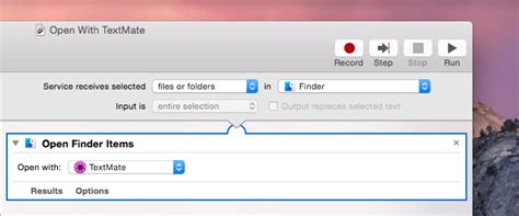 Applescript Fetching Behavior In Finder Open With Menu In