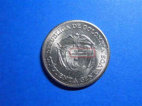 Colombia 50 Centavos 1959