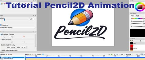 Pencil2d Animation Creare Animații Dinamice Layere și Imagini și Camera