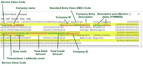 How Do I Create Or Read An Ach Nacha File Includes Layouts And