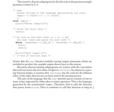 2 using the sample c programming language code