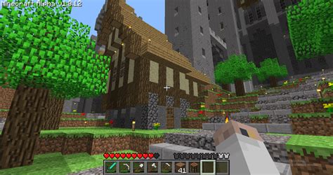Finished My First Base In Infdev And Updated To Alpha Heres Some Pics R Goldenageminecraft