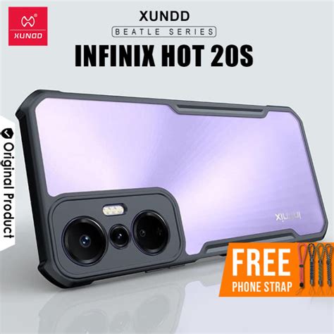 Xundd Original Beatle Clear Hybrid Shock Proof Armor Case For Infinix