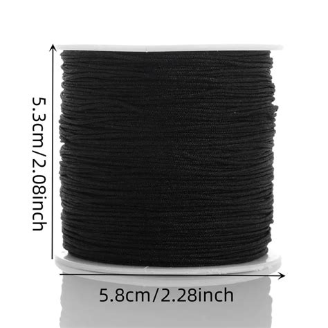 Nylon Thread Cord String Diy Making Bracelet Necklace Temu