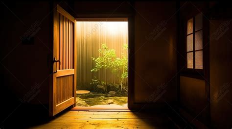 열린 문 배경으로 햇빛의 이점을 활용하세요 터놓다 배경 햇빛 배경 이익 배경 이미지 Hd 터놓다 햇빛 이익 배경 사진