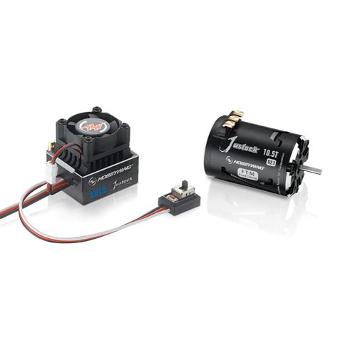 Hobbywing HW38020240 Juststock Combo XR10 JS4 Black G2 1 13 5T Inside Line Models