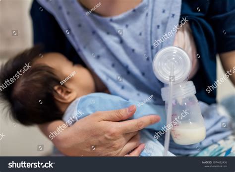 Pumping Breastmilk Images Stock Photos Vectors Shutterstock