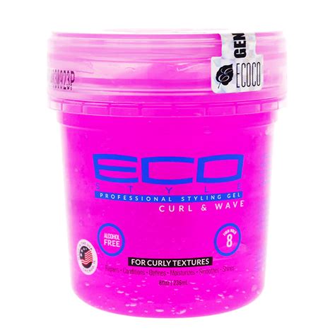 Eco Style Professional Styling Gel Curl And Wave 236ml 8oz Best Hair