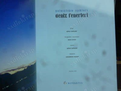 Yalnızlığın Işıkları Deniz Fenerleri Kutulu Aykut Tankuter Nadir Kitap