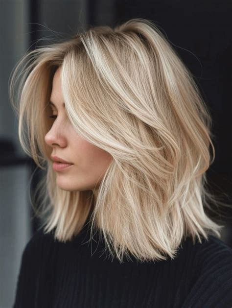 Shoulder Length Haircut Blonde Shoulder Length Hair 2024 Trends