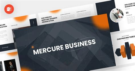 Mercure Шаблон бизнес Powerpoint Шаблоны презентаций Включая бизнес
