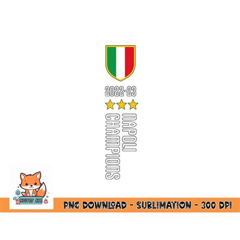 Napoli Champions 2022 2023 Png Digital Download Copy Inspire Uplift
