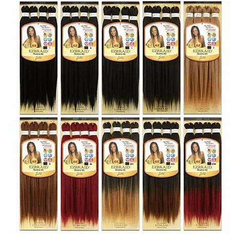 Ezbraid Pre Stretched Braiding Hair