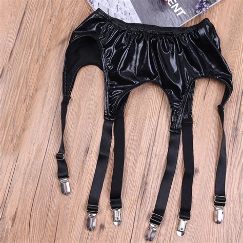 Sexy Women Lace Garter Belt Lingerie Thigh High G String Stocking