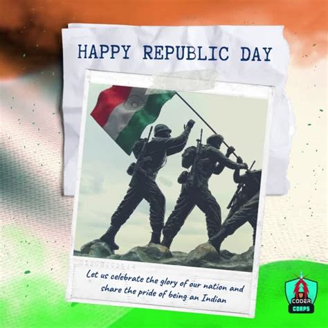 coder corps on linkedin happy republic day to all let s celebrate and