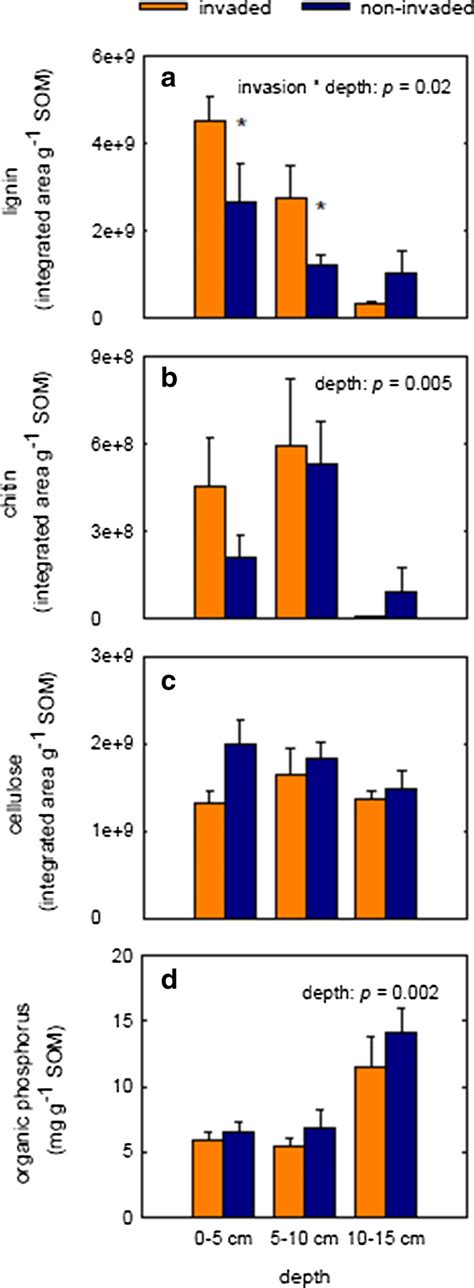 Relative Abundance Of Lignin A Chitin B Cellulose C And Organic