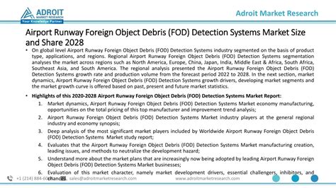 Ppt Airport Runway Foreign Object Debris Fod Detection Systems